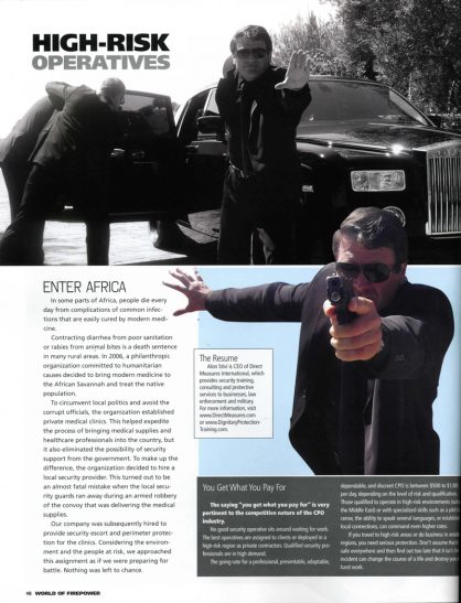 Article – High Risk Operatives – Tactical Pistol – Professional Firearm ...